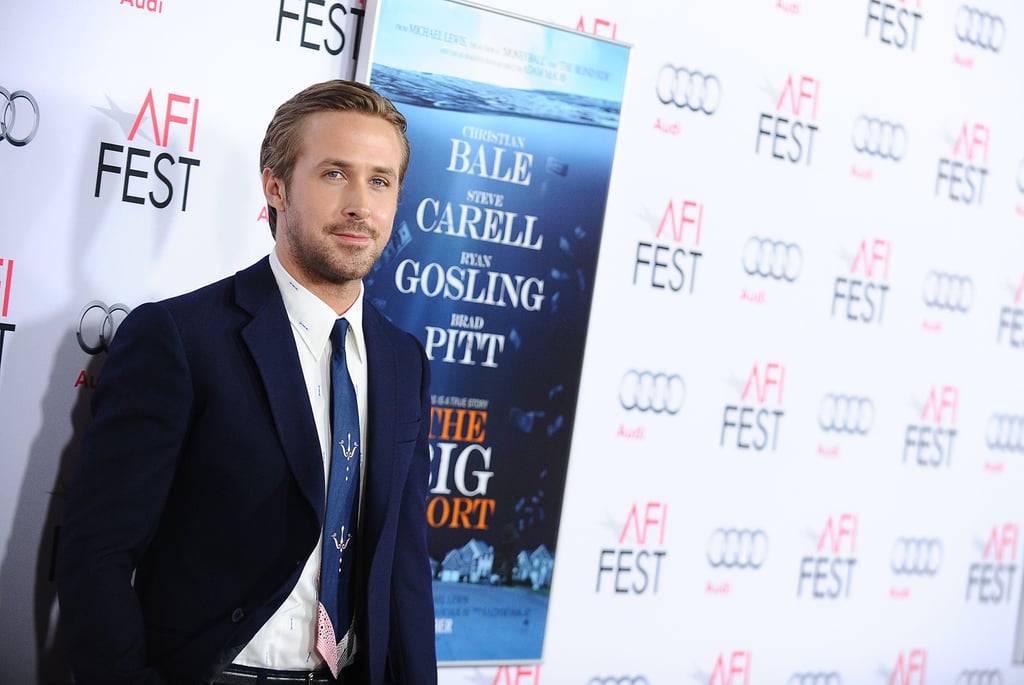 Ryan Gosling at the Premiere of The Big Short November 2015 | POPSUGAR ...