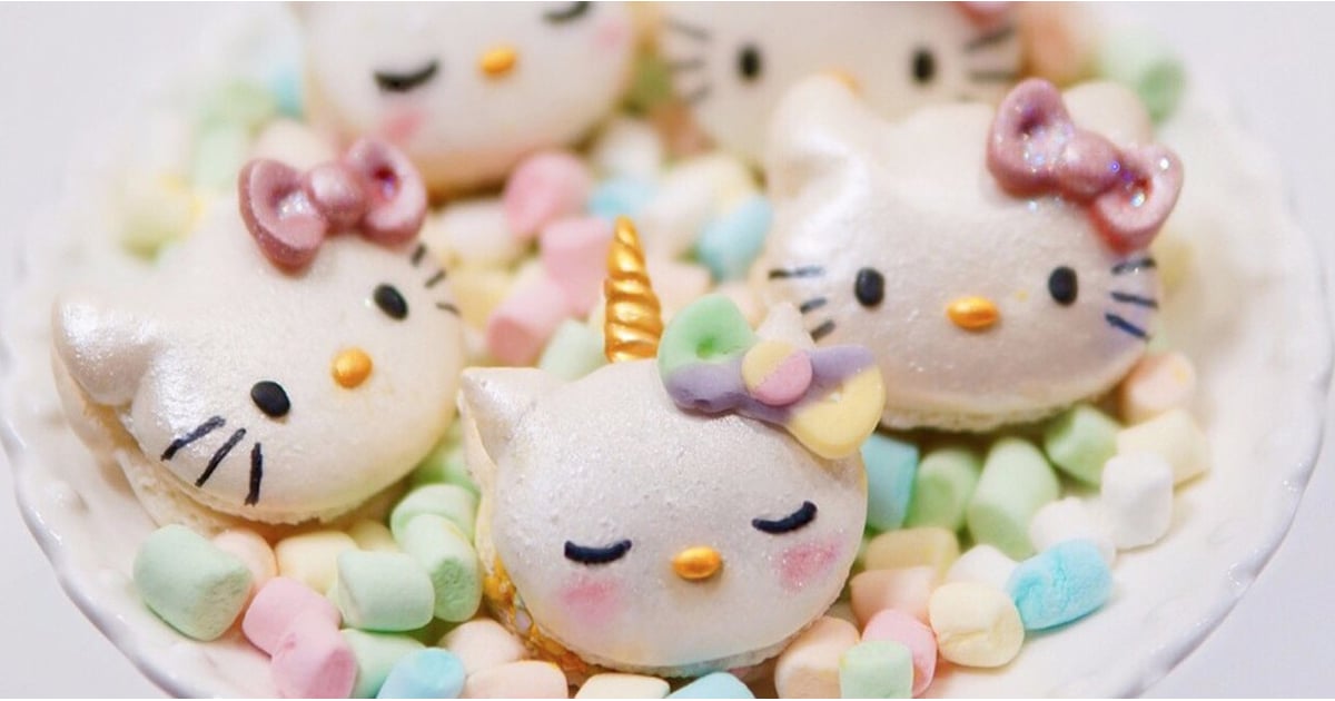 Hello Kitty Unicorn Macaron Recipe | POPSUGAR Food