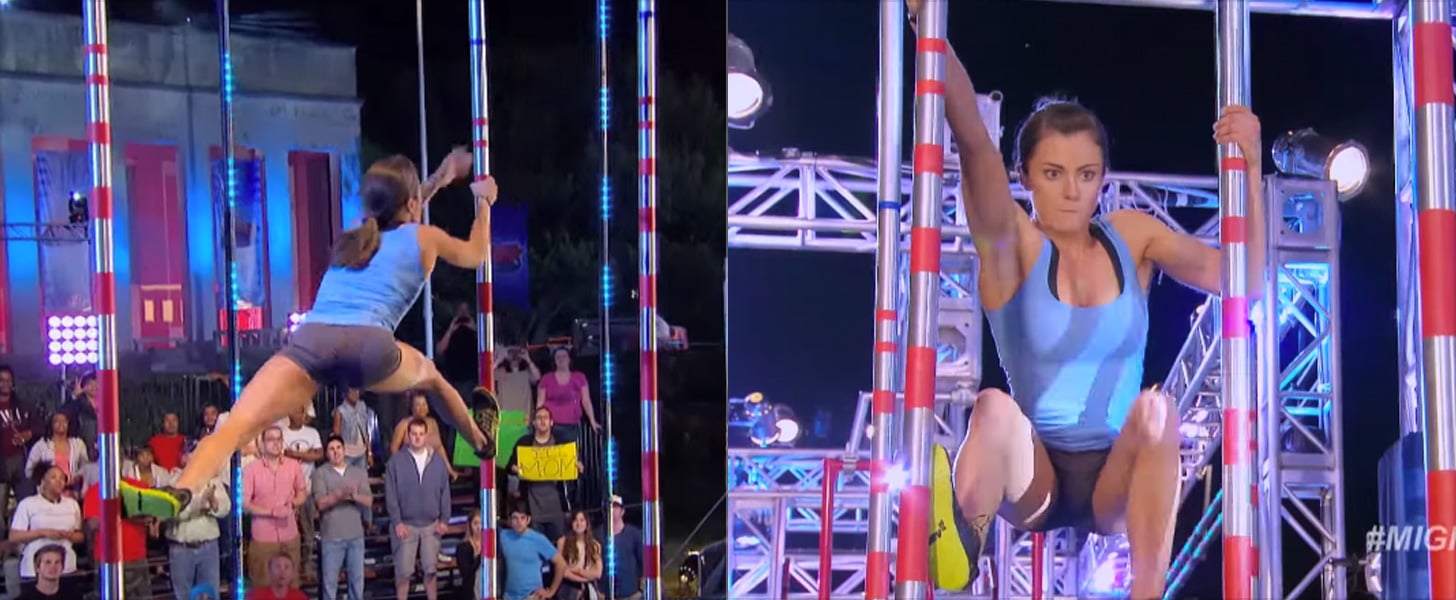 First Woman to Complete American Ninja Warrior | POPSUGAR Fitness