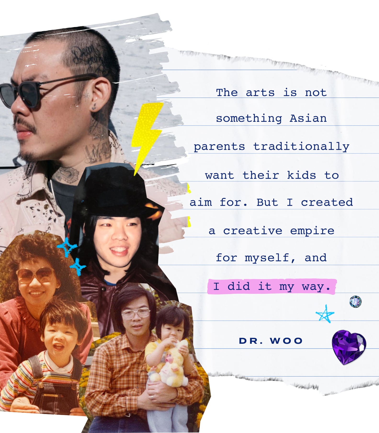 Celebrity Tattooist Dr. Woo's Tattoo Firsts and Career Highs | PS Beauty