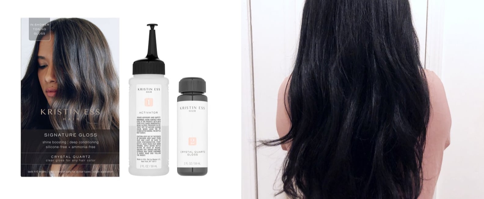 Kristin Ess Signature Hair Gloss in Crystal Quartz Review | PS Beauty