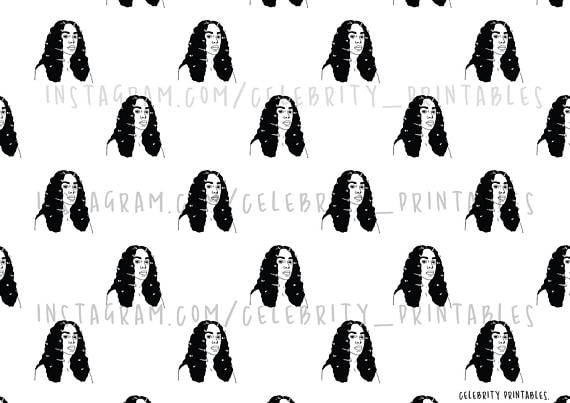 Celebrity Wrapping Paper | POPSUGAR Celebrity