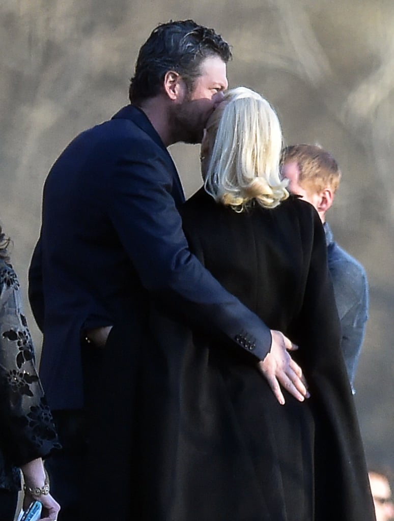 Gwen Stefani and Blake Shelton at RaeLynn's Wedding 2016 | POPSUGAR ...