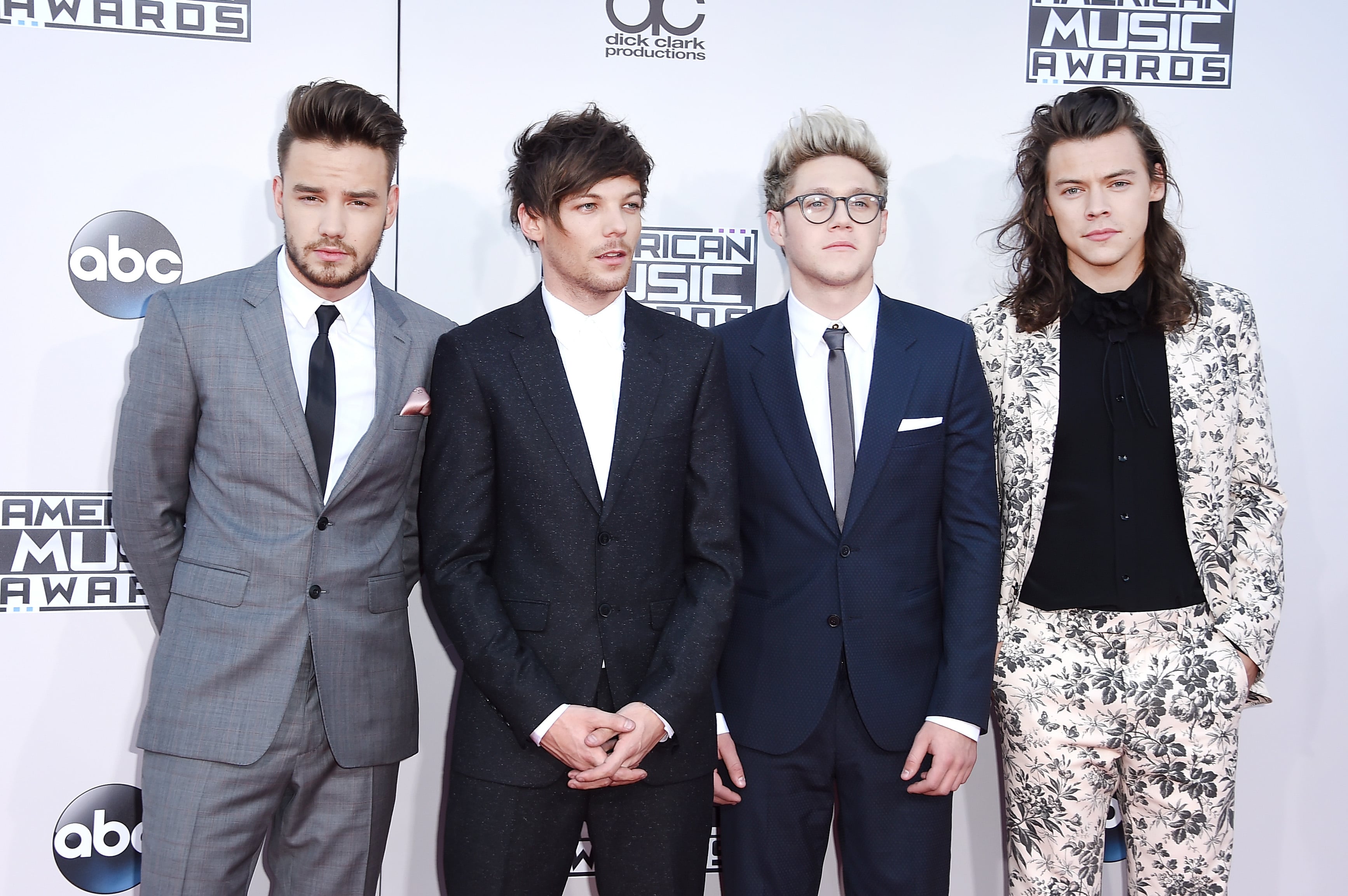 One Direction at American Music Awards 2015 | POPSUGAR Celebrity
