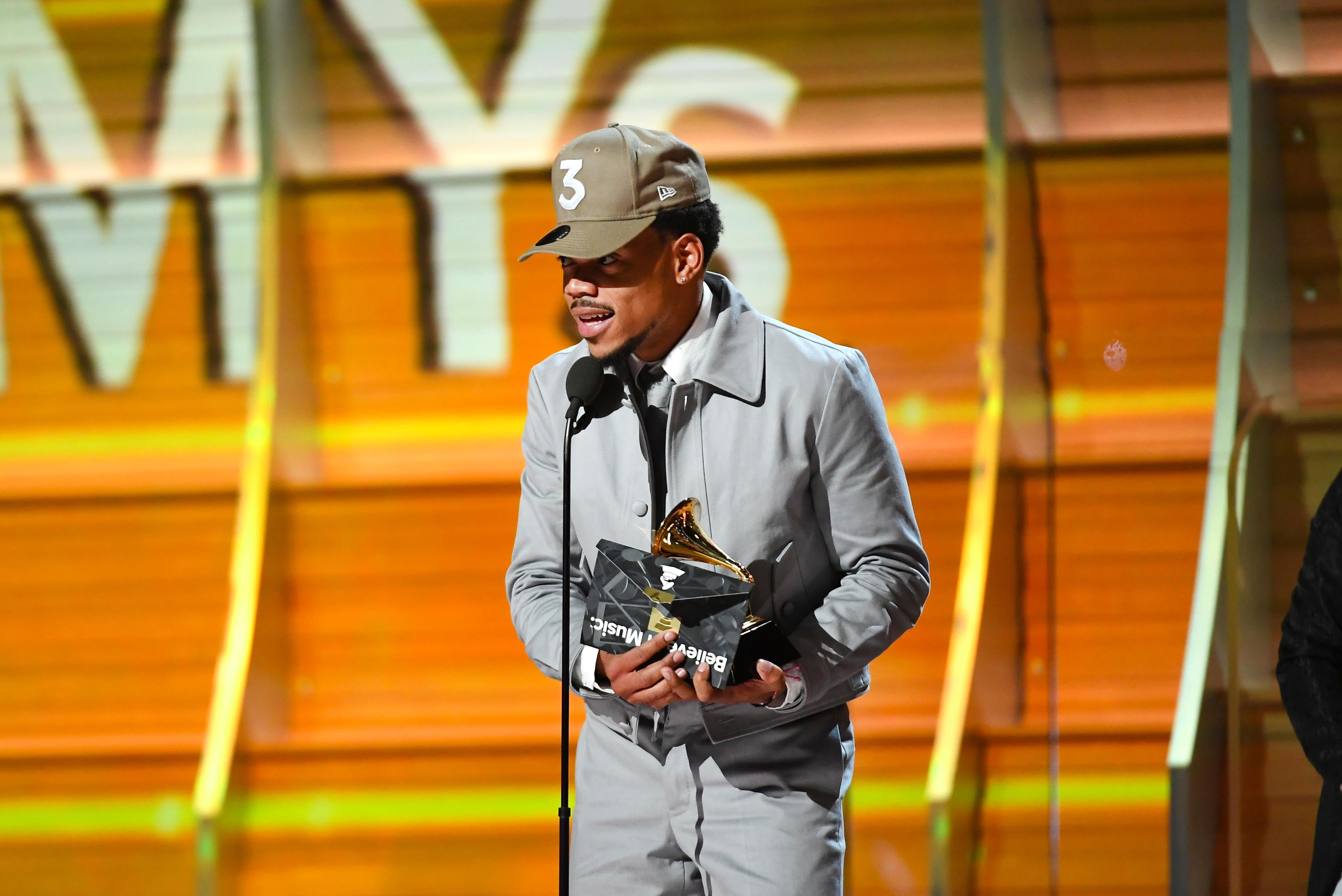 Chance the Rapper Speech Video at the 2017 Grammys | PS Entertainment