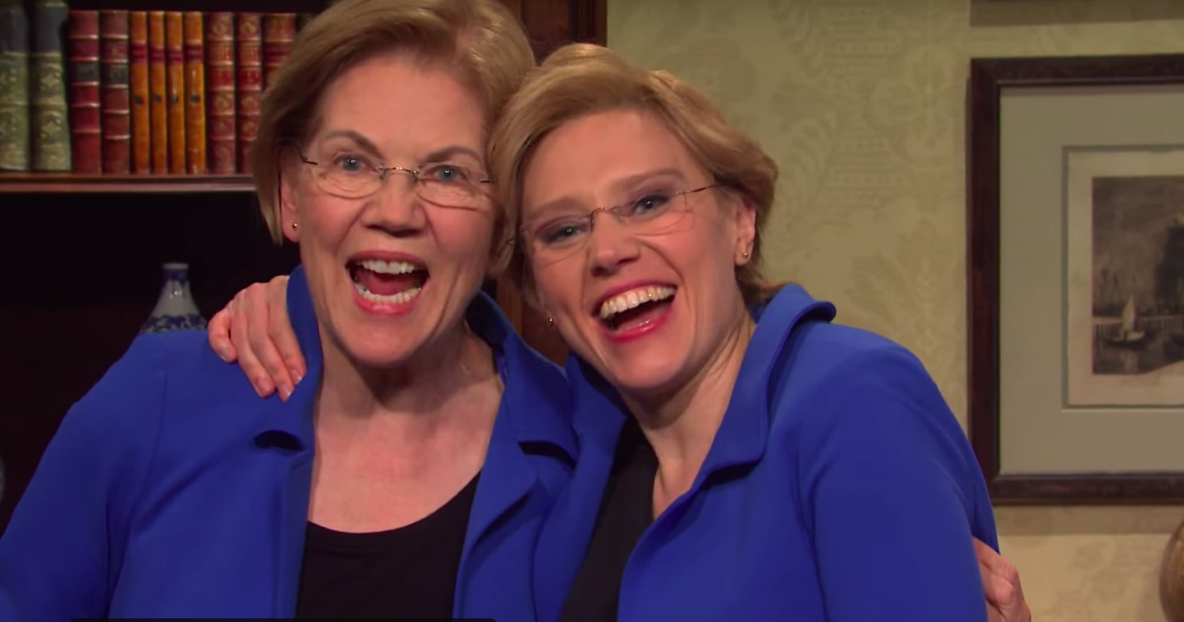 SNL's Ingraham Angle Cold Open With Elizabeth Warren | Video | PS News