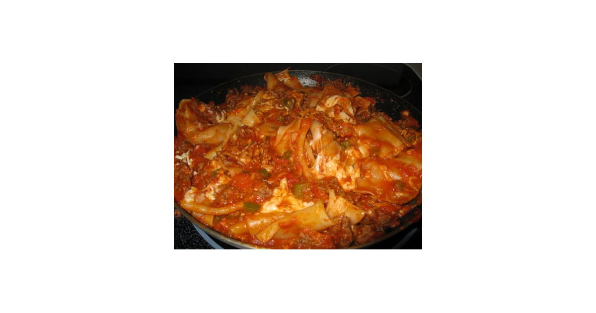 Weeknight Lasagna Toss