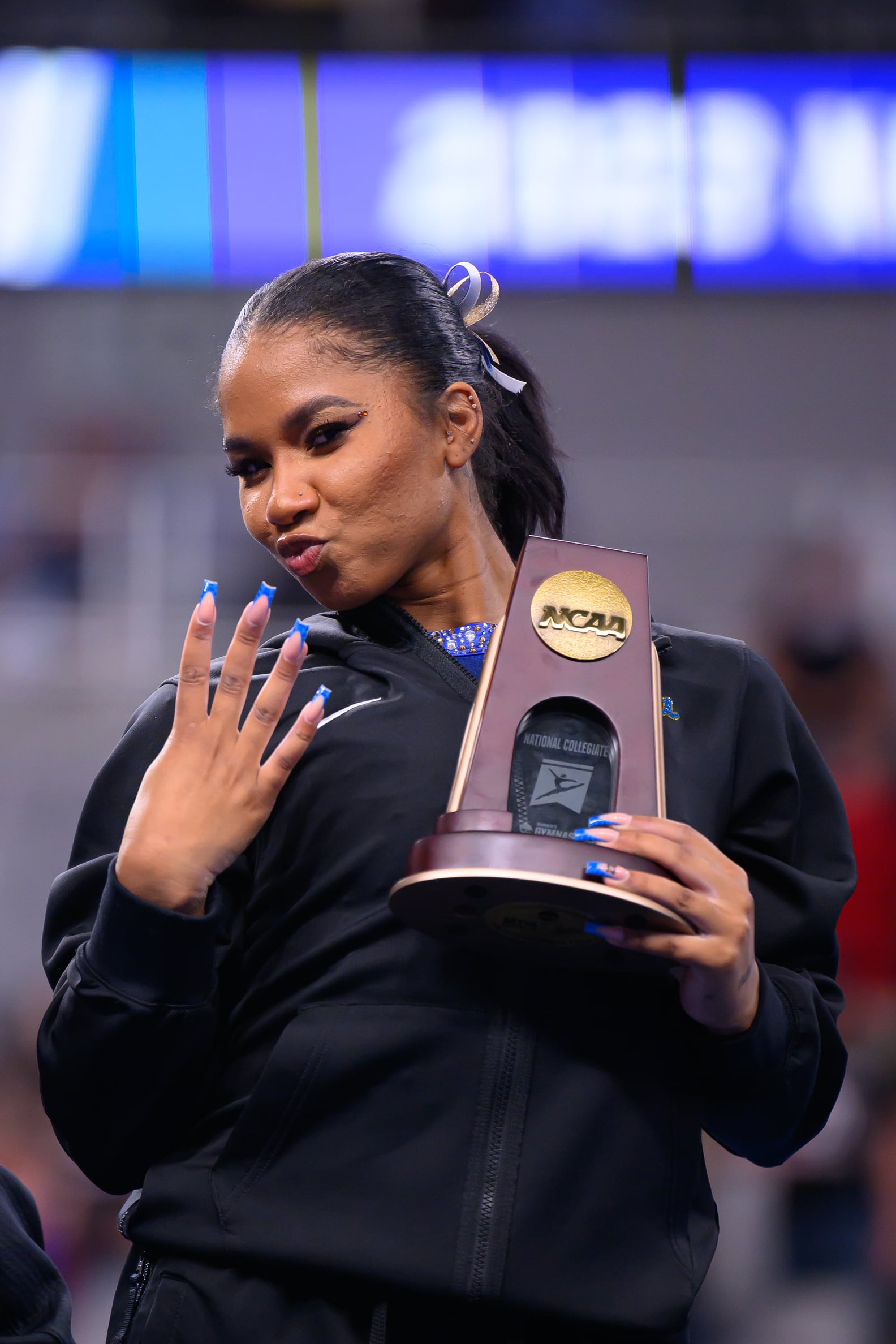 Jordan Chiles French Manicure | 2023 NCAA Semifinals | PS Beauty