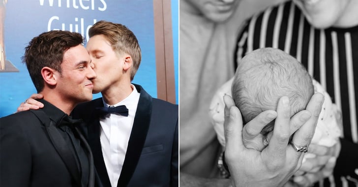 Tom Daley and Dustin Lance Black Welcome First Child | POPSUGAR ...