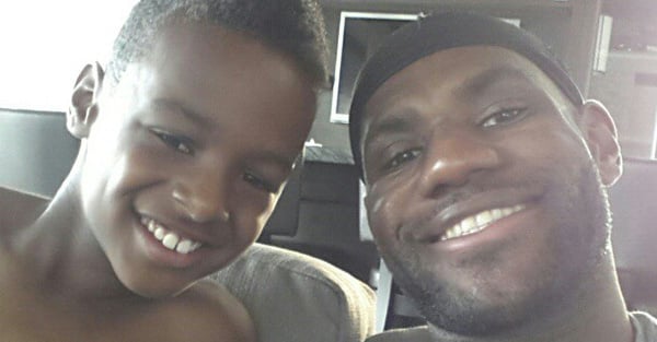 LeBron James Fishing With His Son | Video | PS Celebrity