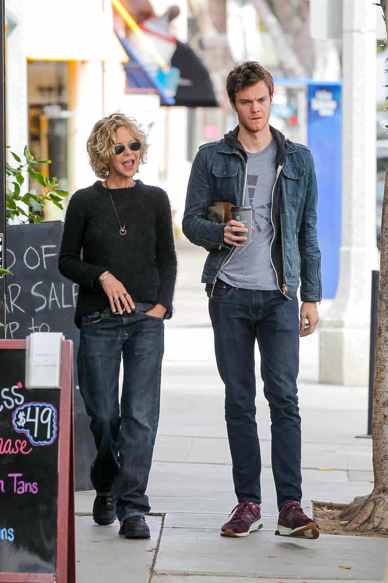 Meg Ryan and Son Jack in LA January 2016 | PS Celebrity