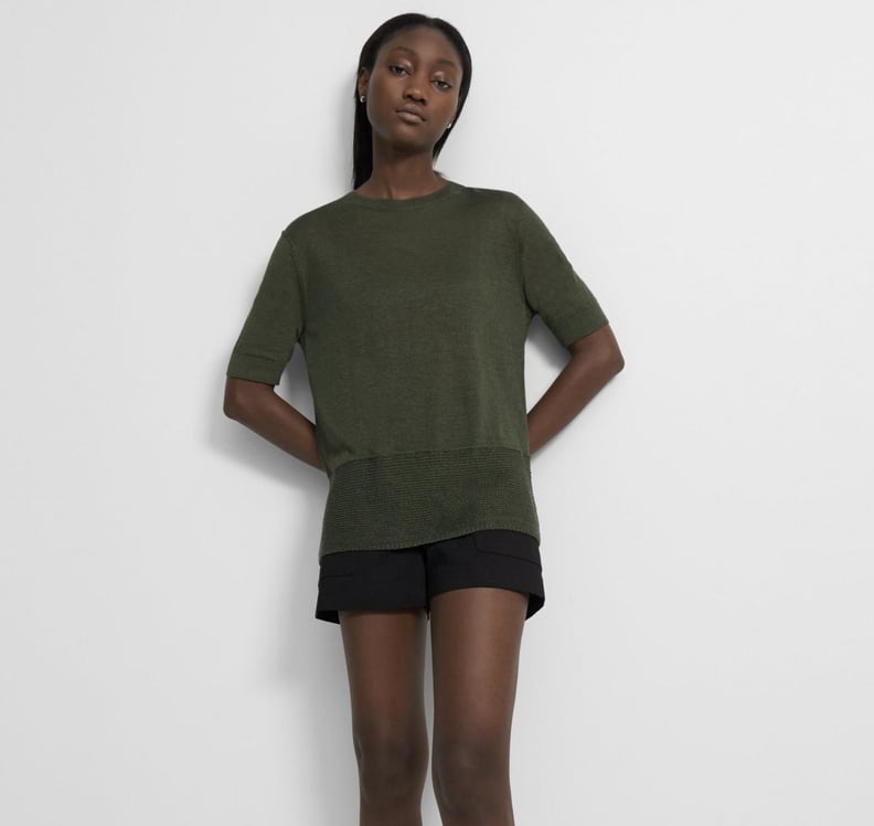 Linen Tees That Will Have Your Back All Summer | POPSUGAR Fashion