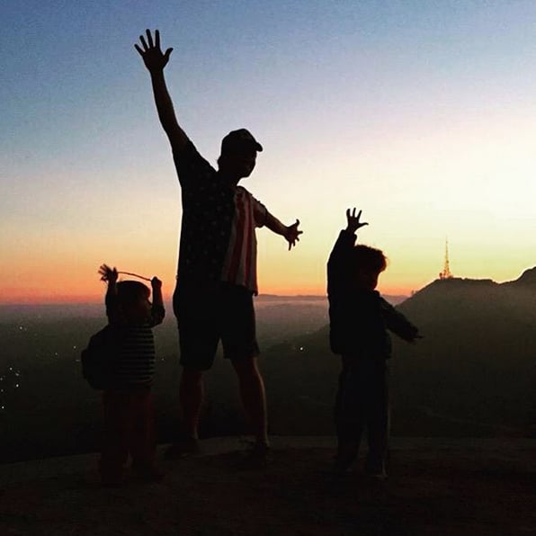 Misha Collins Family Pictures on Instagram | PS Celebrity