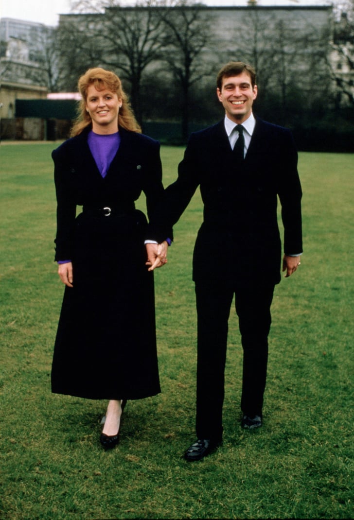 Prince Andrew and Sarah Ferguson Engagement Announcement, March 1986 ...
