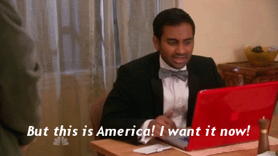Instant Gratification Is a Good Thing | Best Tom Haverford GIFs ...
