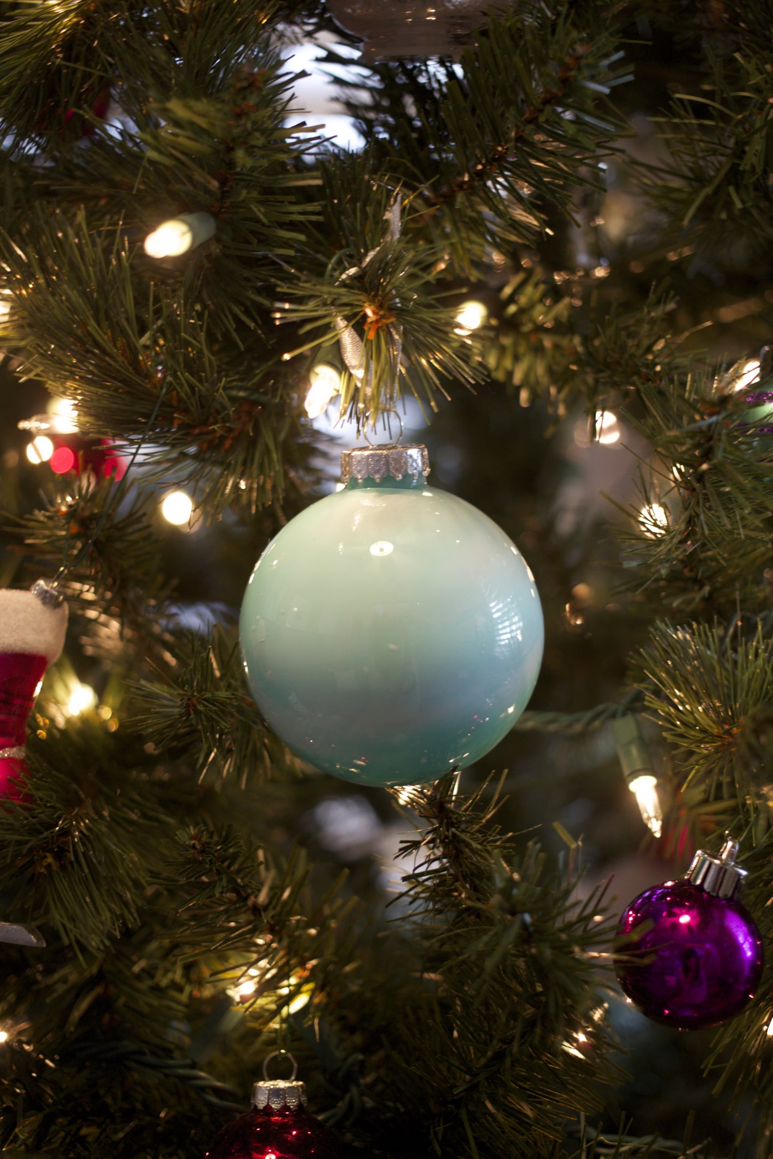 DIY Ombre Tree Ornaments | PS Smart Living