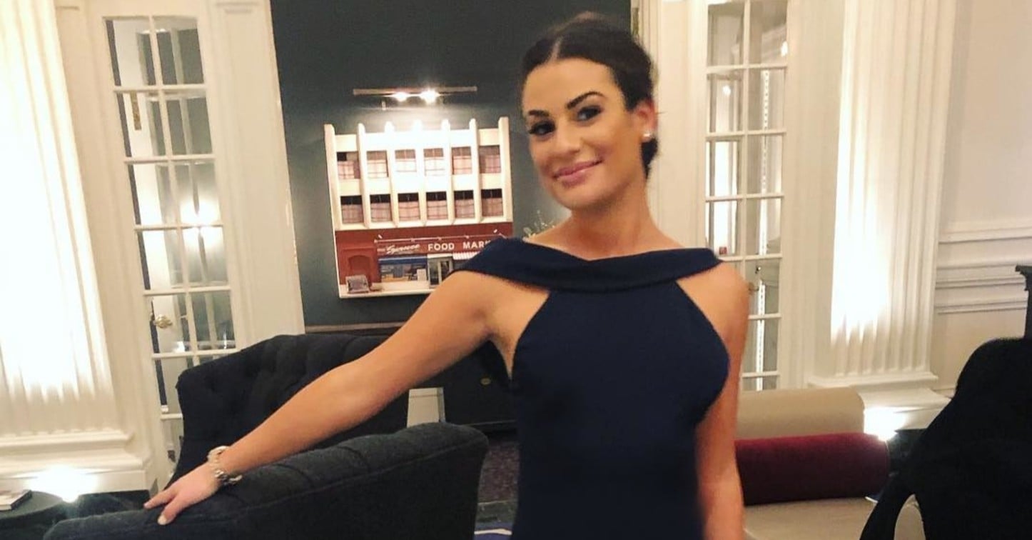 Lea Michele's Second Engagement Party Dress | PS Fashion