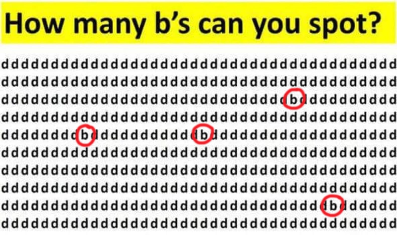 How Many Bs in This Brain Teaser? | PS Tech