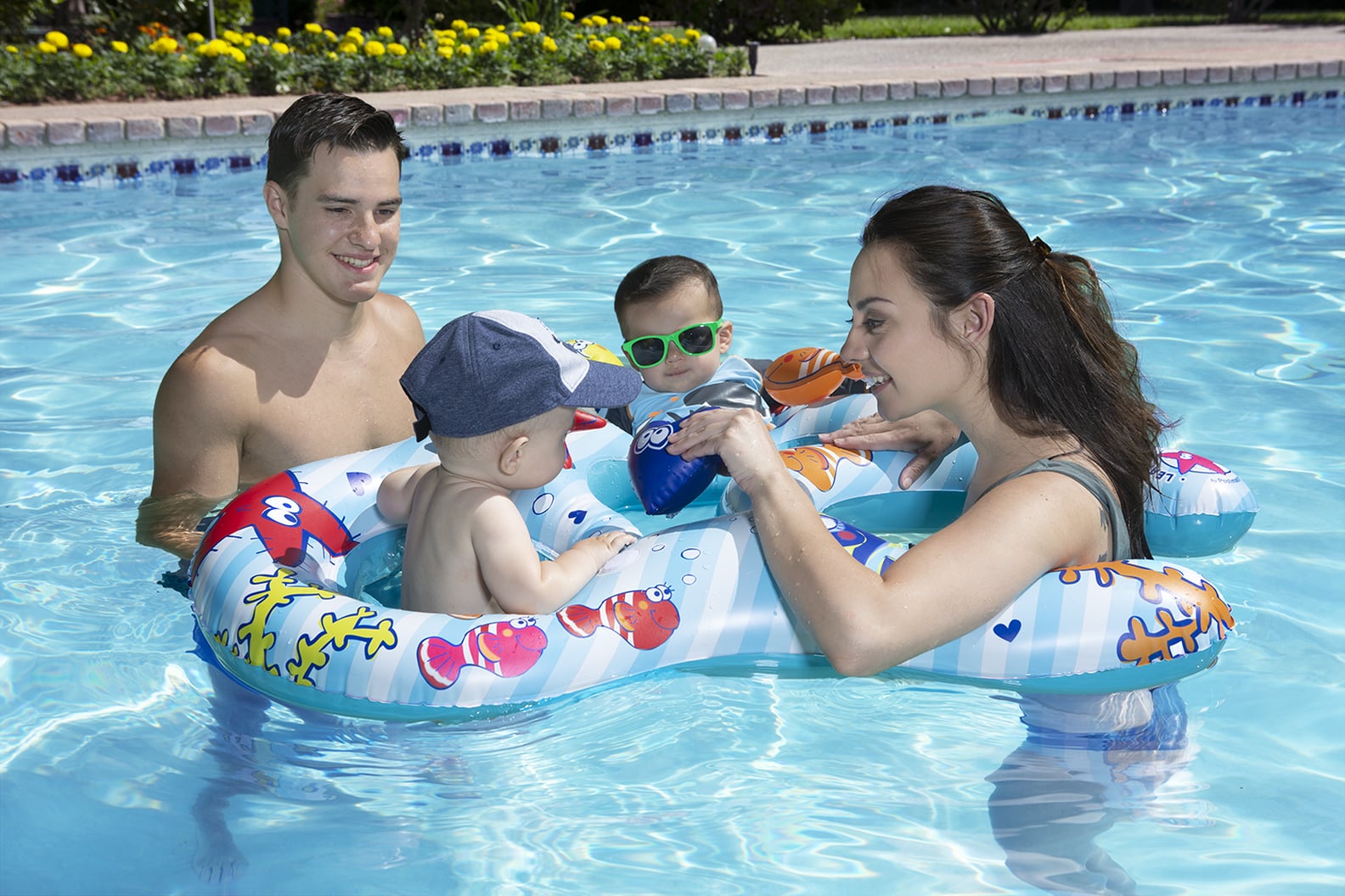 Pool Float For Parents of Twins | PS Family
