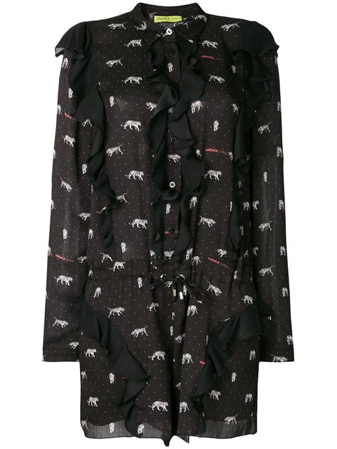 Princess Eugenie Sandro Tiger Dress | POPSUGAR Fashion UK