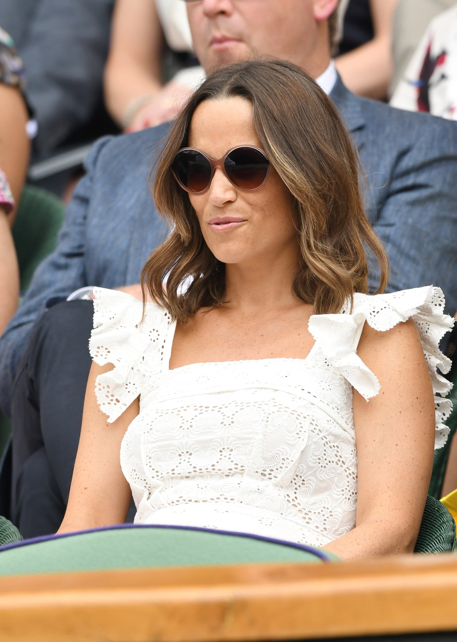 Pippa Middleton Anna Mason Dress at Wimbledon | PS Fashion