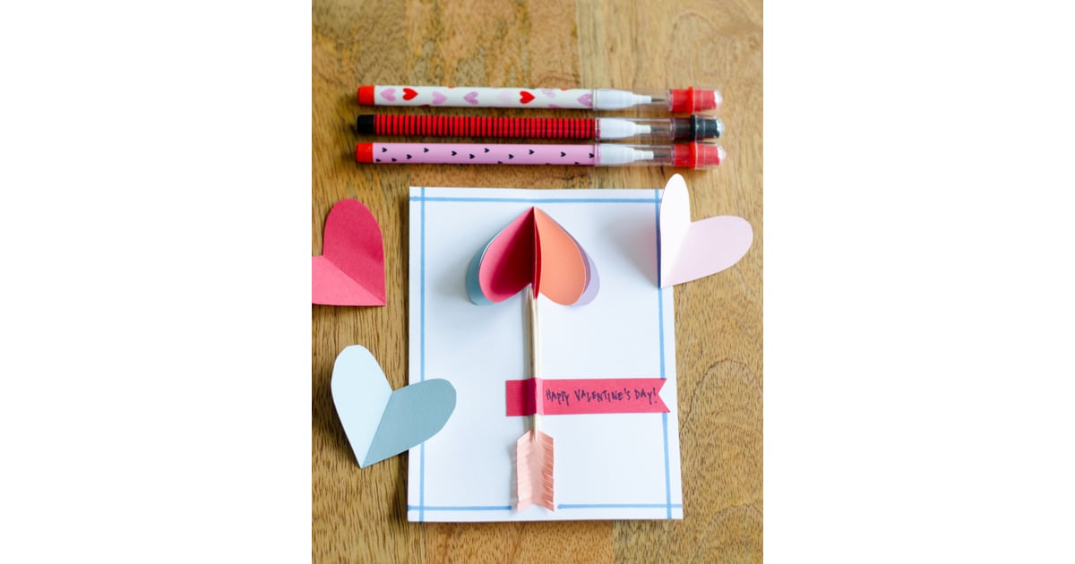 DIY Folded-Heart Valentines | Quick Valentine's Day Cards to Make With ...