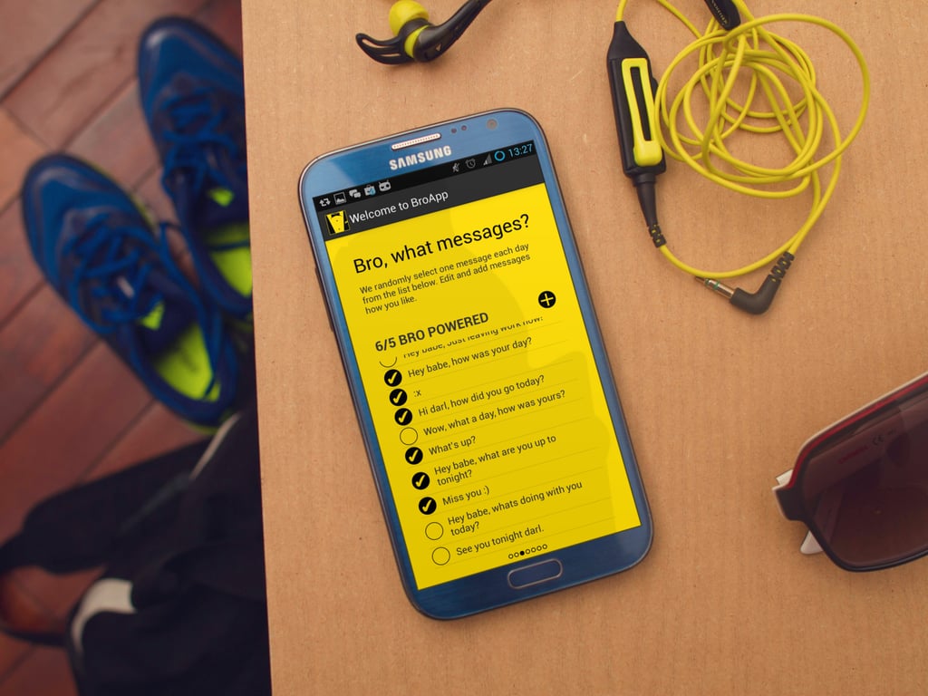 BroApp Texting App | POPSUGAR Tech