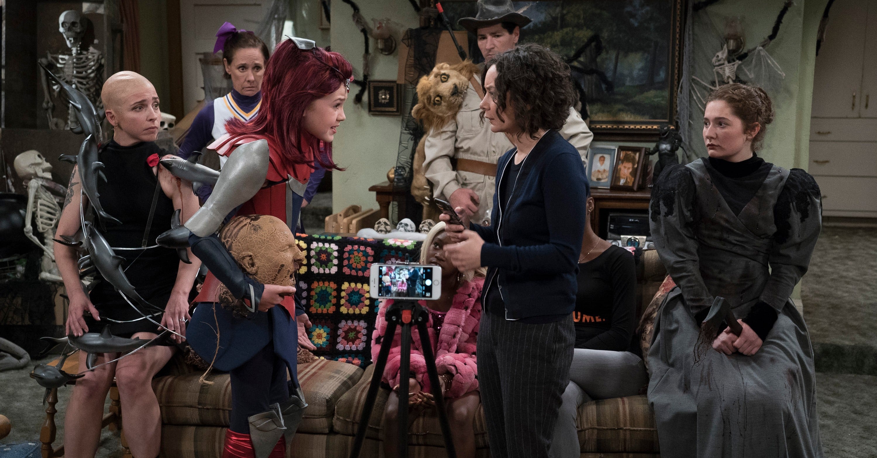 The Conners Halloween Episode Costumes Photos 2018 | PS Entertainment