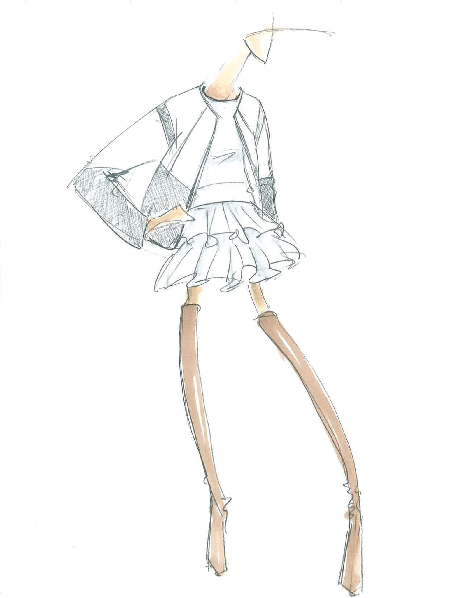 Designer Sketches From New York Fashion Week Fall 2015 | PS Fashion