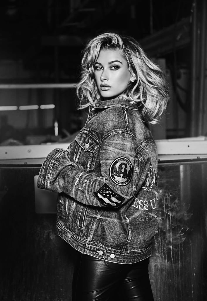 Hailey Baldwin Guess 35th Anniversary Campaign | POPSUGAR Fashion