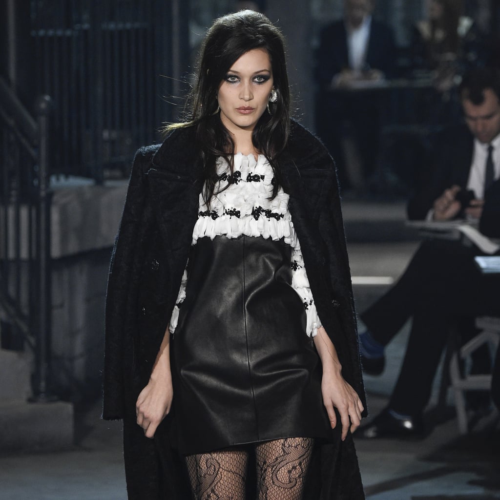Bella Hadid Chanel Runway Debut | POPSUGAR Fashion
