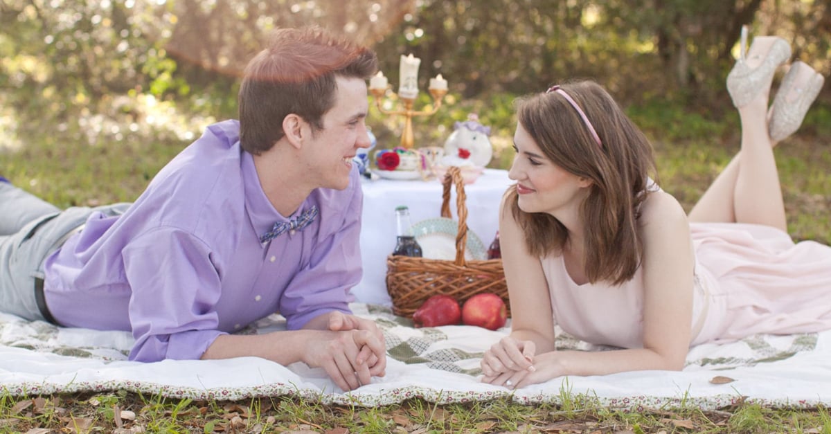 Disney Engagement Session | POPSUGAR Love & Sex