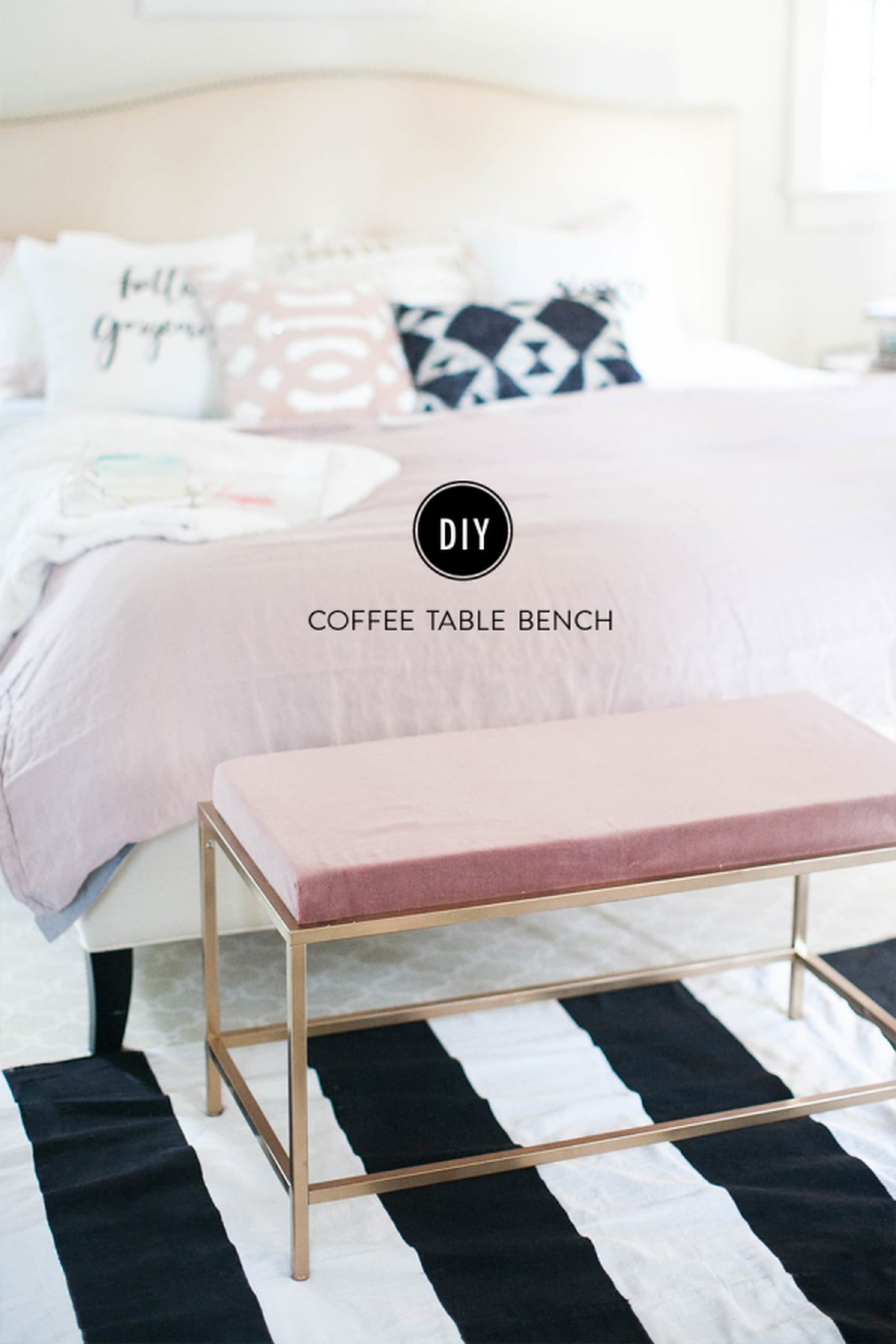 DIY Coffee Table Bench | PS Home