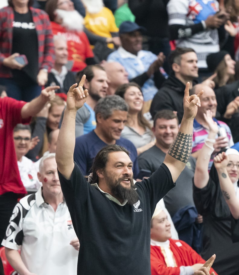 Jason Momoa at Rugby Match in Canada March 2019 | PS Celebrity
