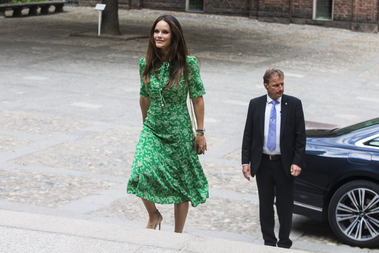 Princess Sofia Green L.K. Bennett Dress | PS Fashion