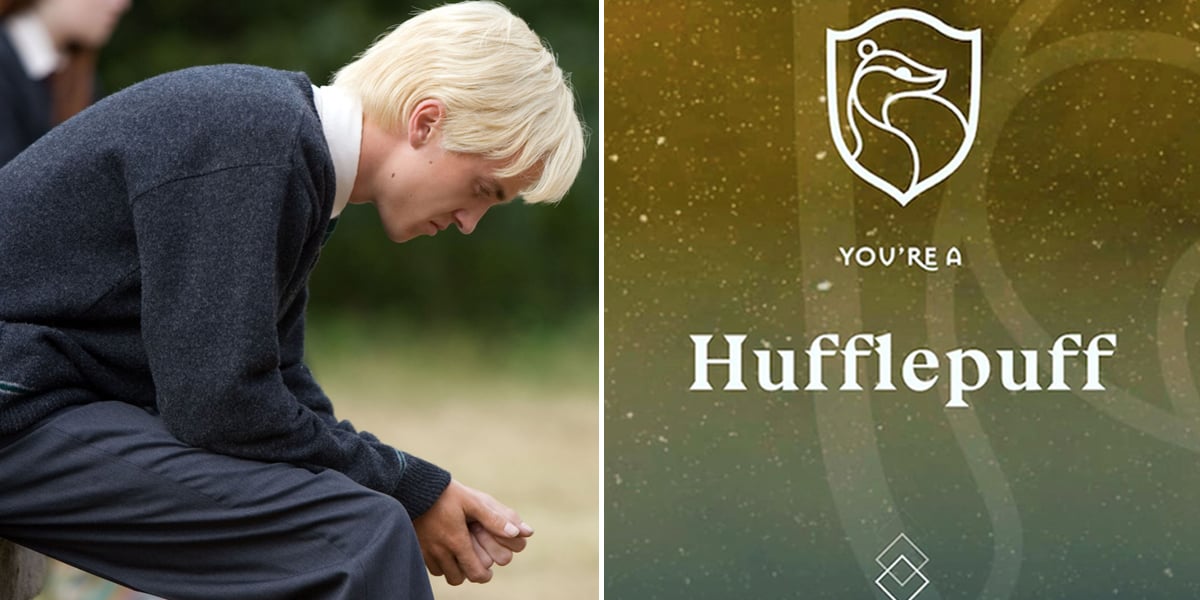 The Sorting Hat Quiz Revealed Tom Felton Is a Hufflepuff | PS Entertainment