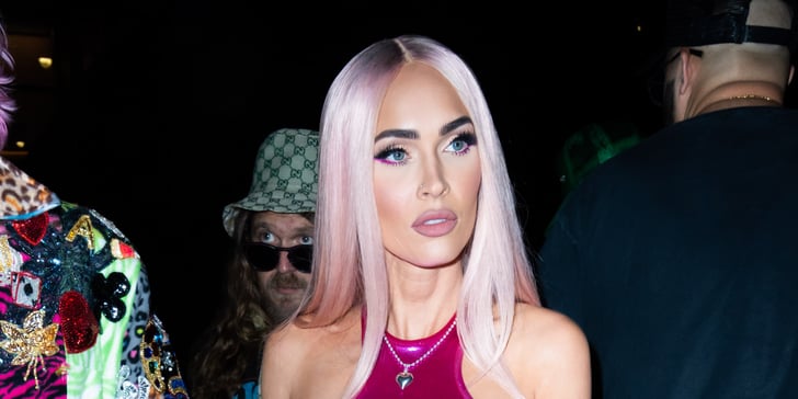 Megan Fox's Red Furry Bucket Hat on Instagram | POPSUGAR Fashion