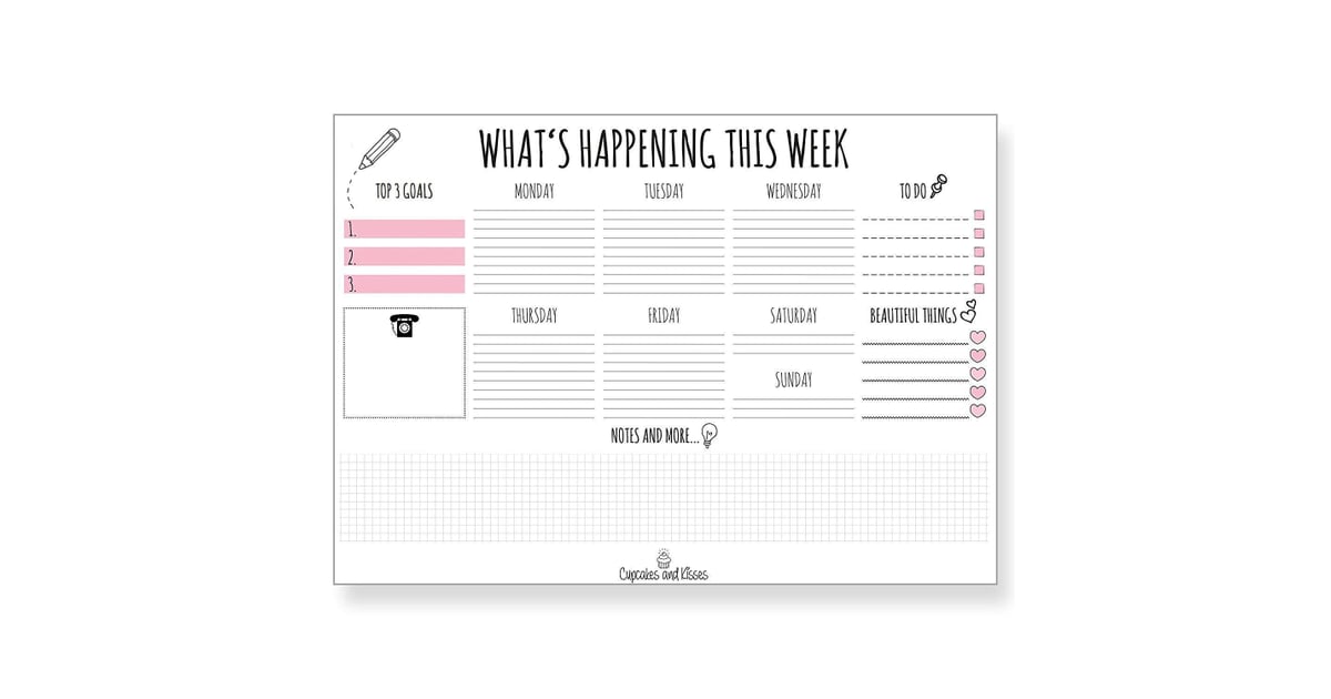 Desk Pad Calendar For Writing | Best Gifts For Coworkers 2018 ...