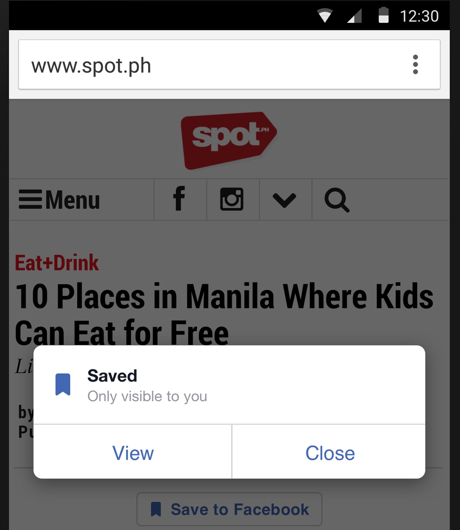 What Is the Facebook Save Button? | PS Tech