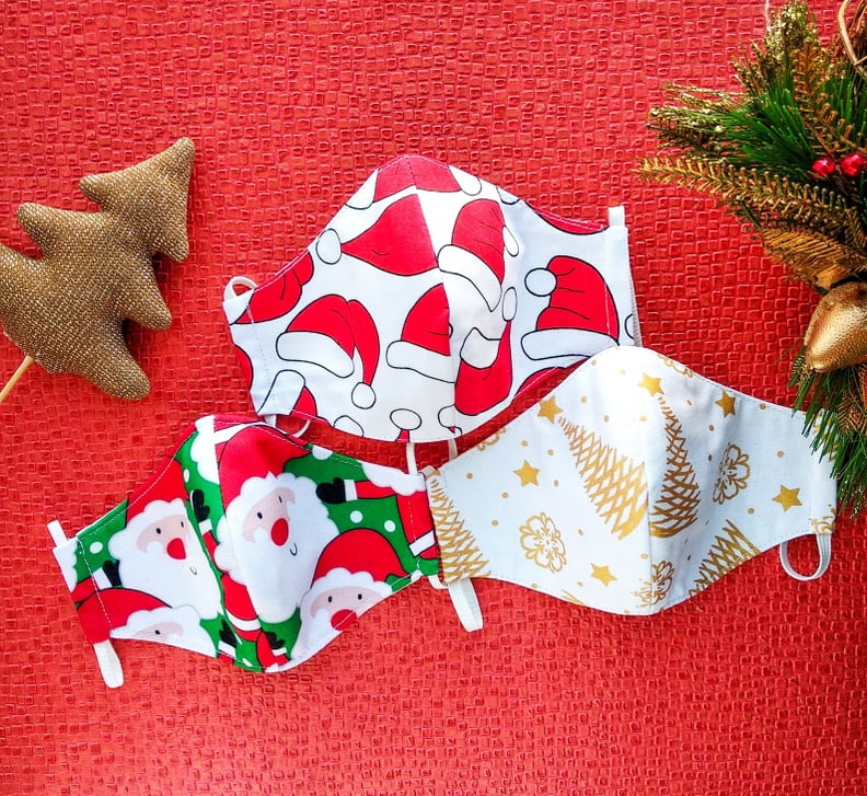 Holiday Cloth Face Masks For Kids | PS Family