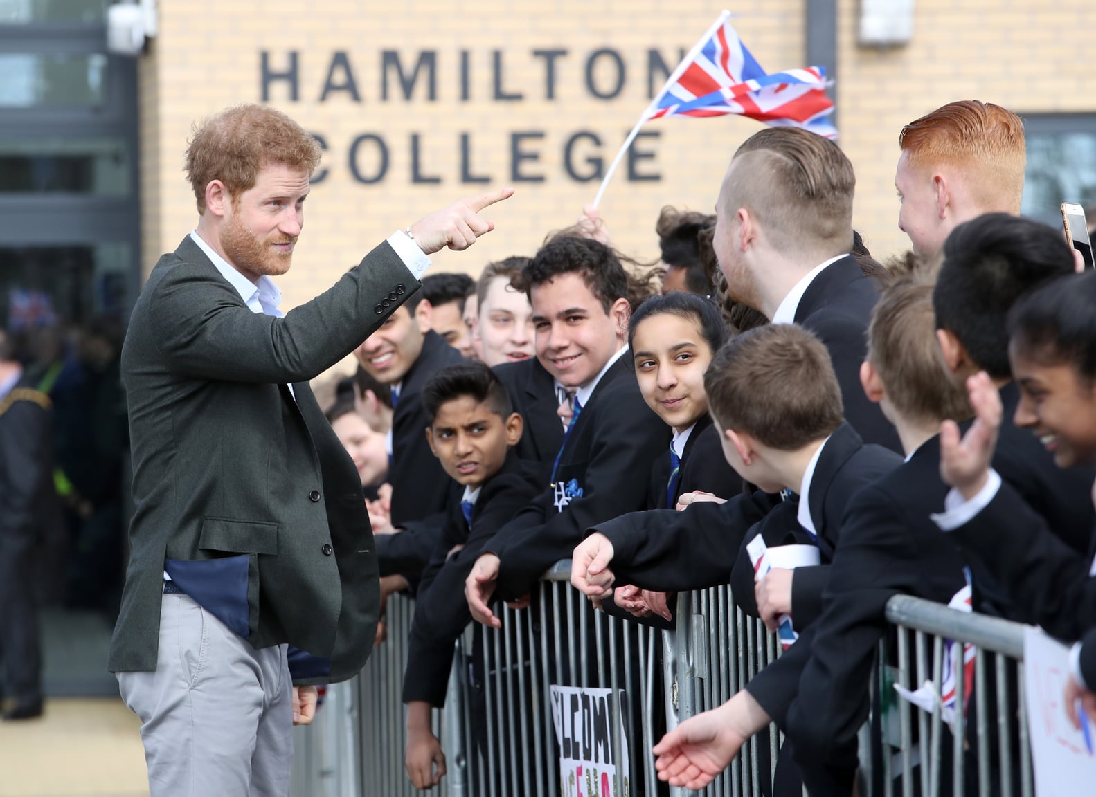Prince Harry at Hamilton College March 2017 | PS Celebrity