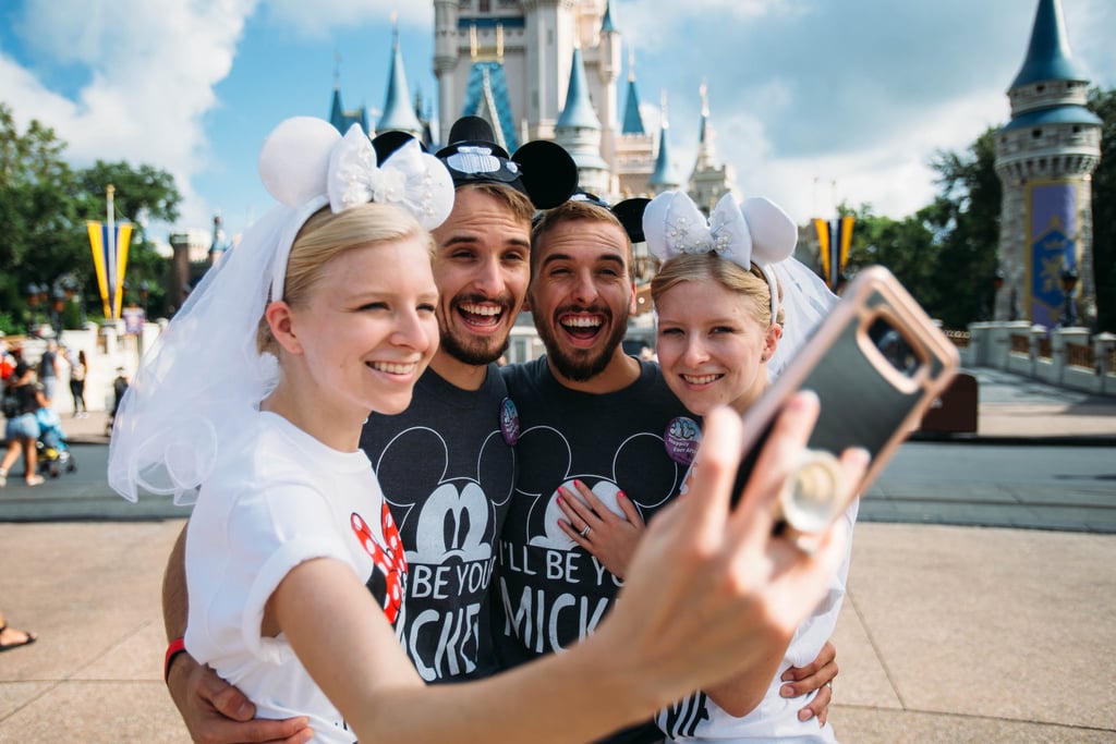 Twins Who Married Twins Honeymoon at Disney World 2018 | POPSUGAR Love & Sex