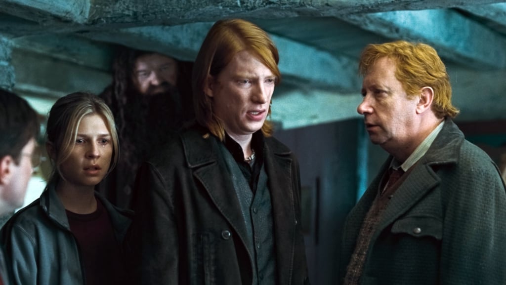 Bill Weasley, played by Domhnall Gleeson | Harry Potter Cast | Where ...