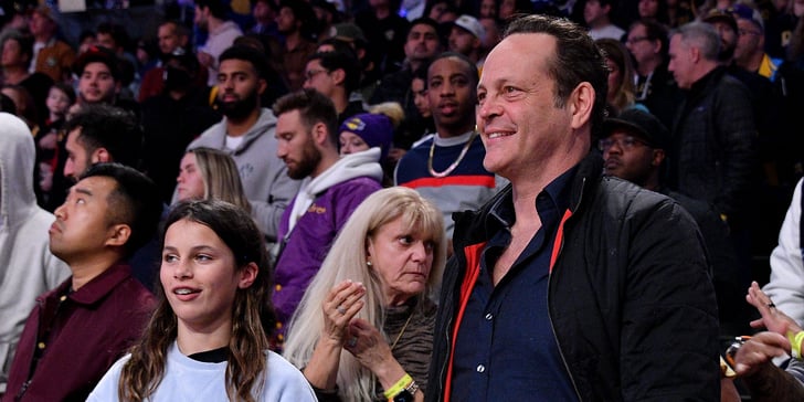 Vince Vaughn Attends Lakers Game With His Wife and 2 Kids | POPSUGAR ...