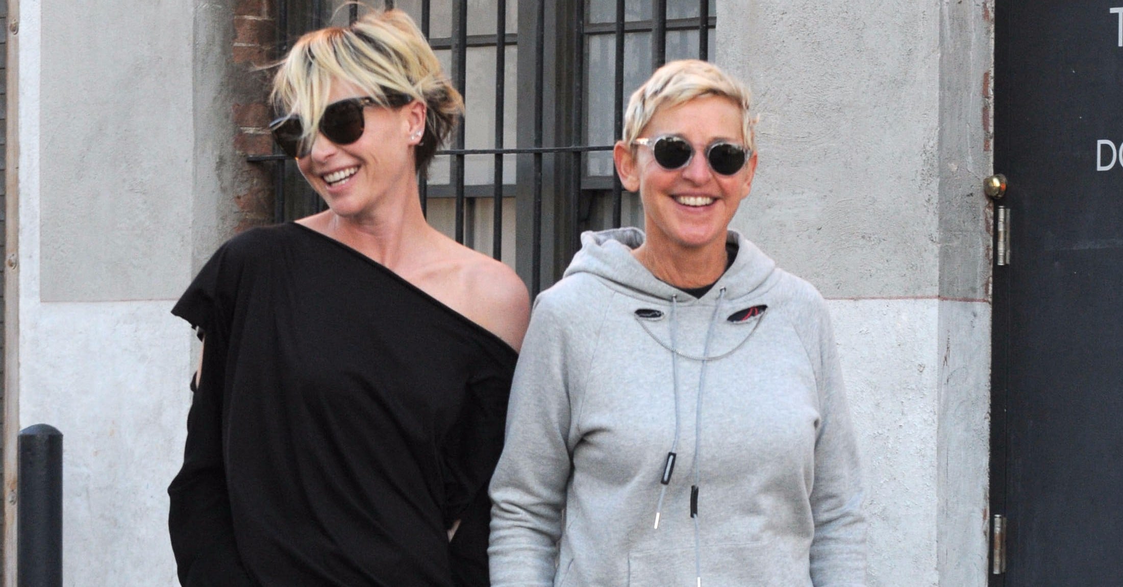 Ellen DeGeneres and Portia de Rossi Hold Hands LA Oct. 2016 | POPSUGAR ...