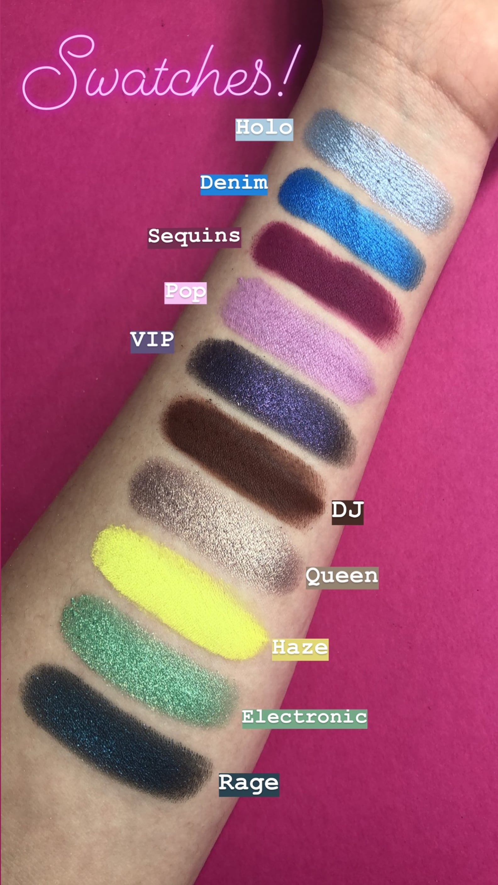 BH Cosmetics Colour Festival Palette Review | PS Beauty