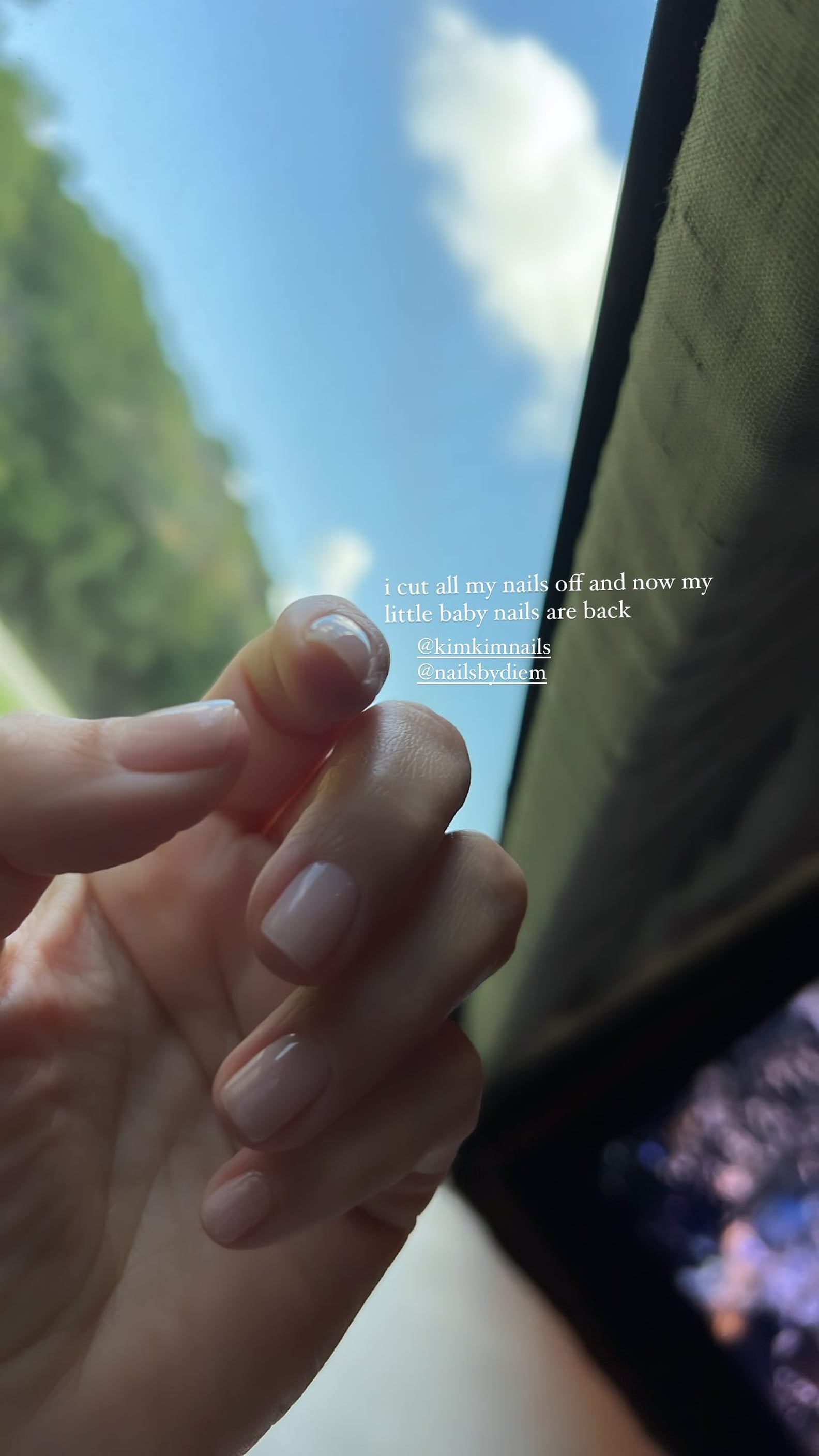 Kourtney Kardashian's Supermodel Manicure on Short Nails | PS Beauty