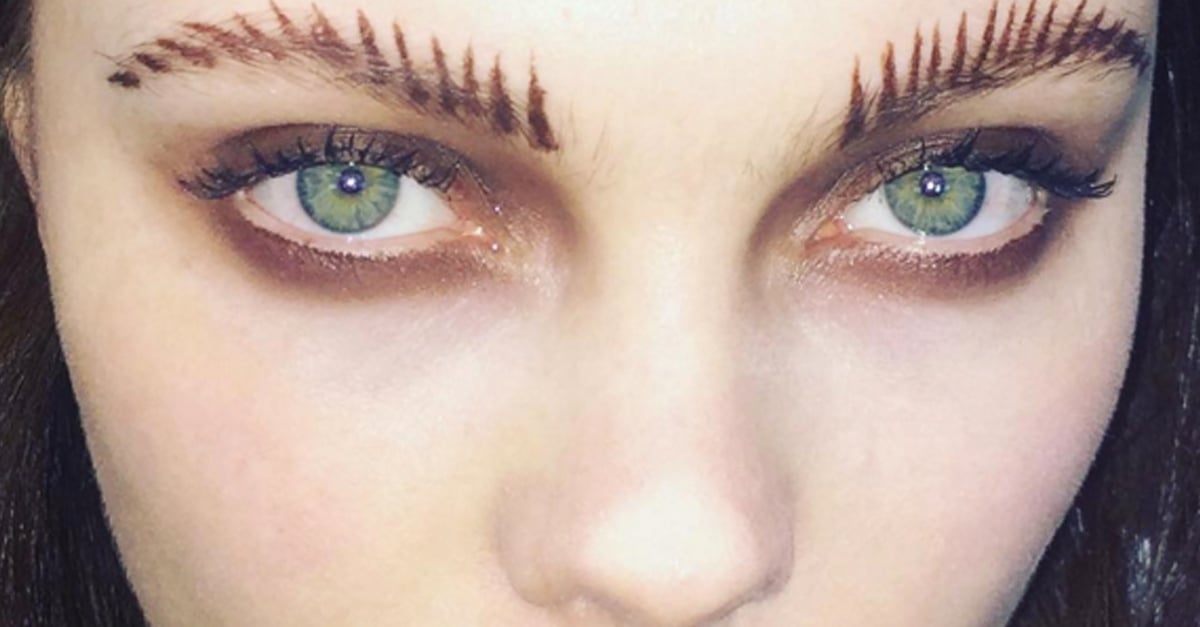 Feral Frond Brow Trend | POPSUGAR Beauty
