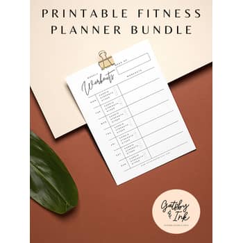 10 Printable Workout Calendars to Help You Crush Your Goals | PS UK Fitness