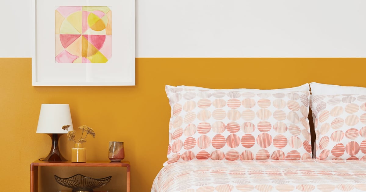 How to Paint a Colorblocked Accent Wall | POPSUGAR Home